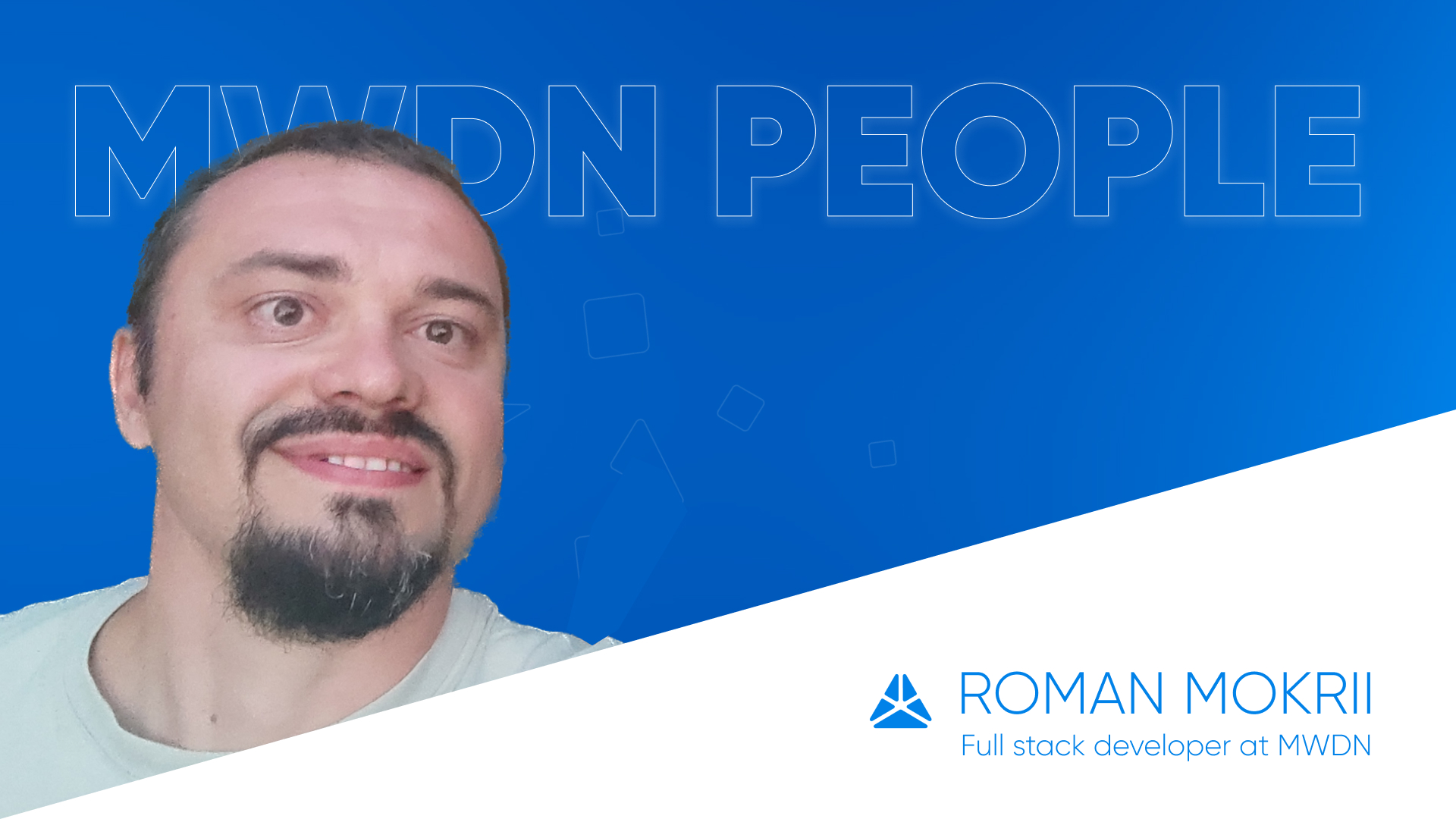 Roman Mokrii | MWDN Full stack developer